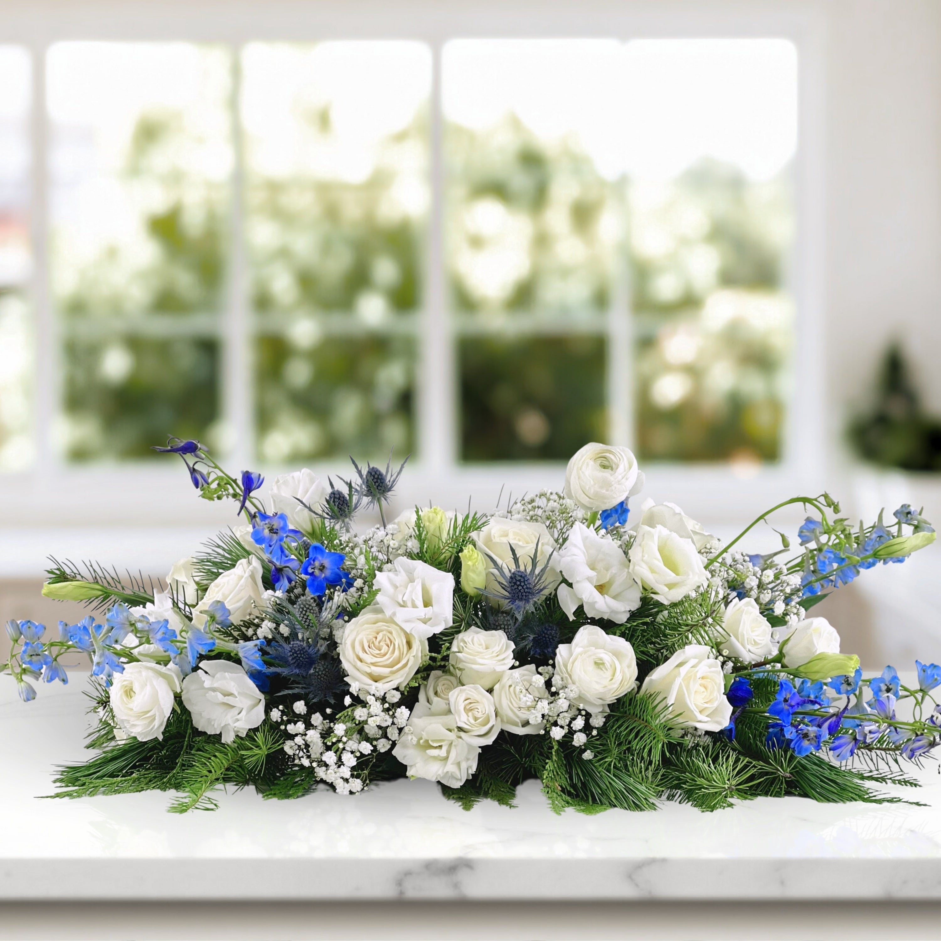 Glimmering Light Centerpiece – Twinbrook Floral Design